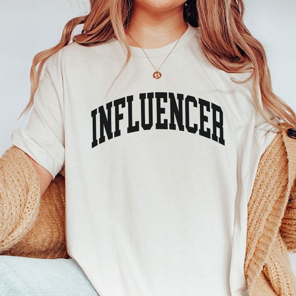 Influencer T Shirt - Etsy