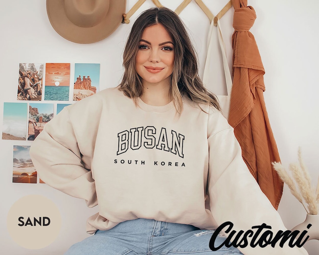 Busan Unisex Sweatshirt | Busan Sweater | Busan Shirt | South Korea ...