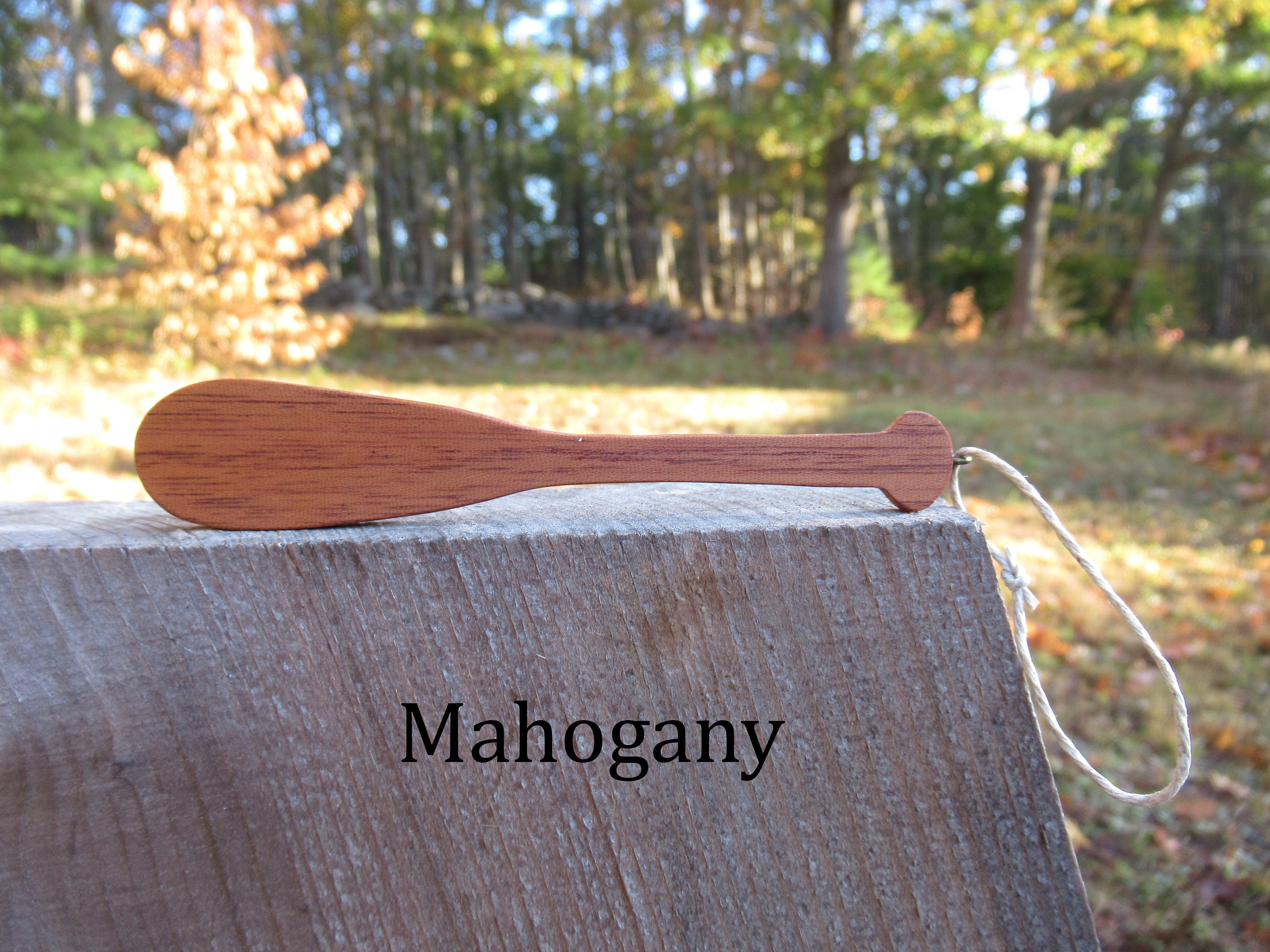 Tiny Wooden Paddle Ornaments - Etsy