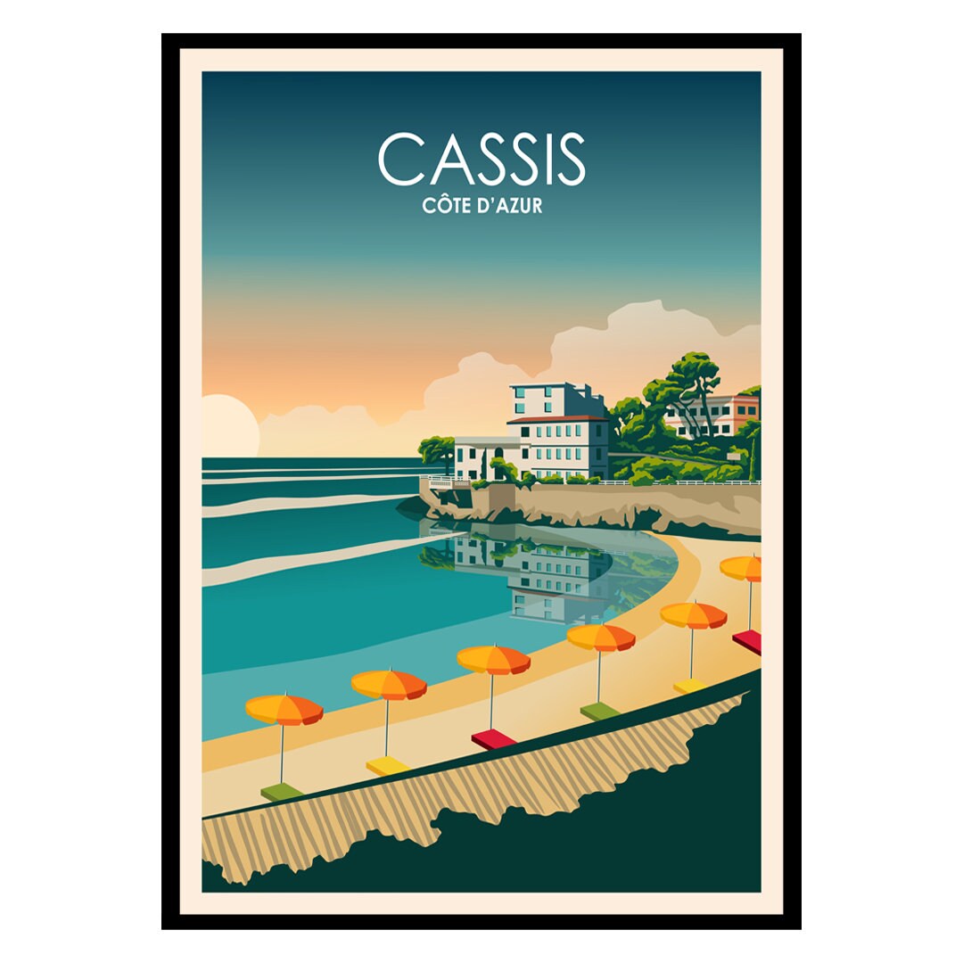 Cassis Côte D'azur France Poster - Etsy
