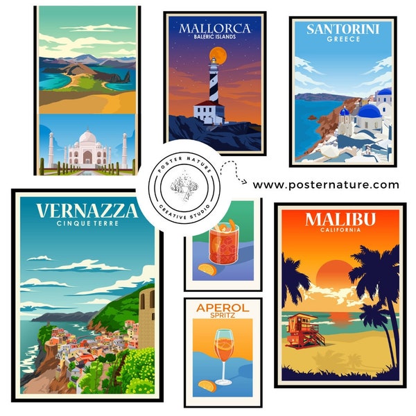 Travel Postcards - Etsy