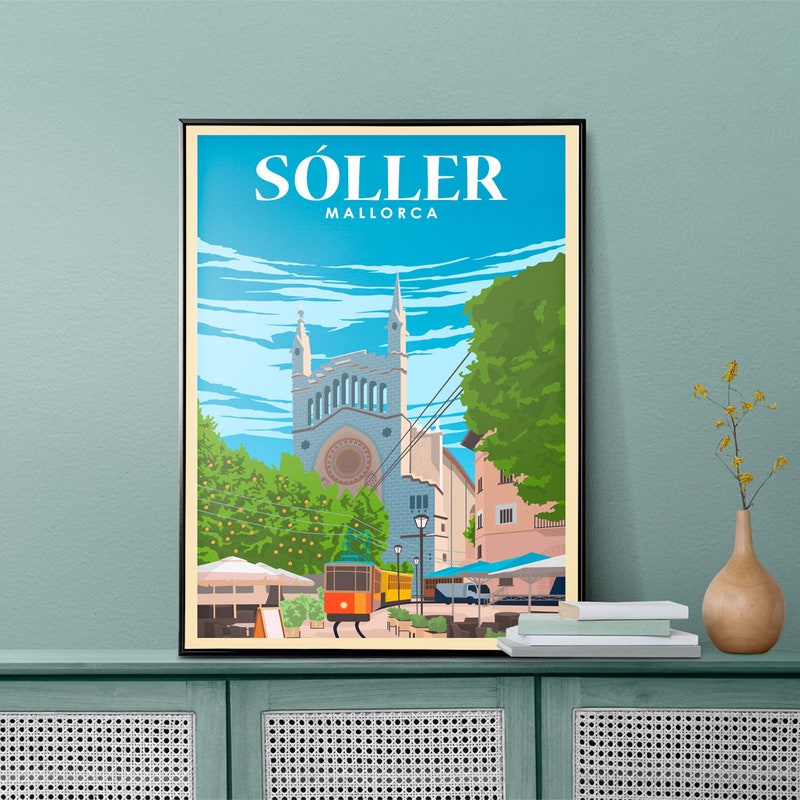 Mallorca Poster - Etsy