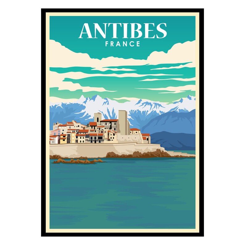 Antibes France Poster - Etsy
