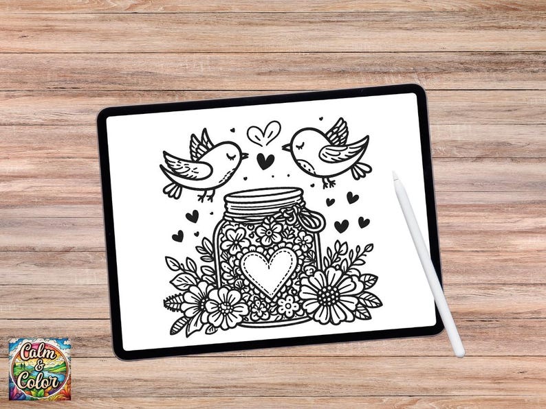 Bold and Easy Coloring Book, Terrarium Jars Coloring Pages, Cute Kawaii ...
