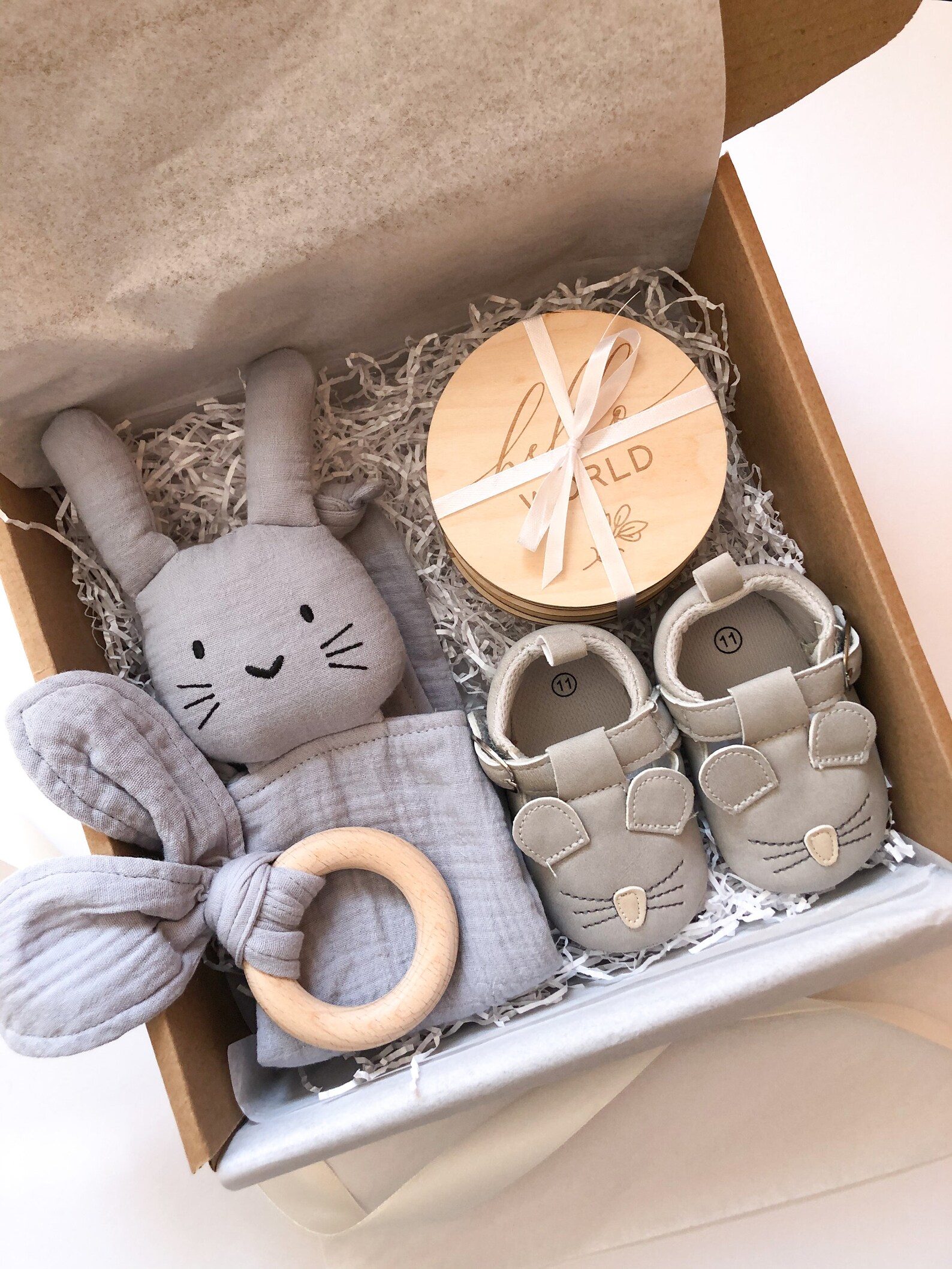 Nouvelle boîte de cadeau de bébé cadeau de bébé de bienvenue | Etsy