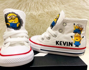 Minion Converse - Etsy UK