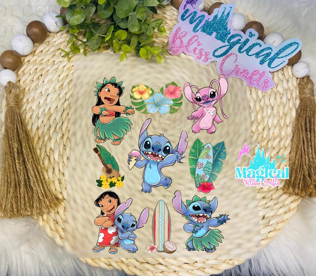 Stitch Ready to Heat Press/ Heat Transfer Dtf/ Princess Heat Transfer ...