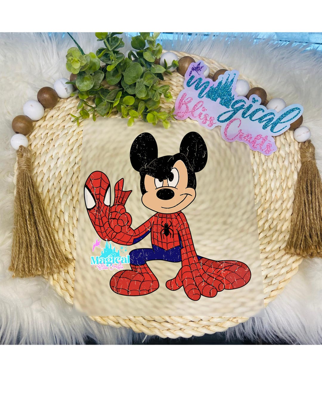 Spidey Mickey Park Ready to Heat Press/ Heat Transfer Dtf/ Princess ...