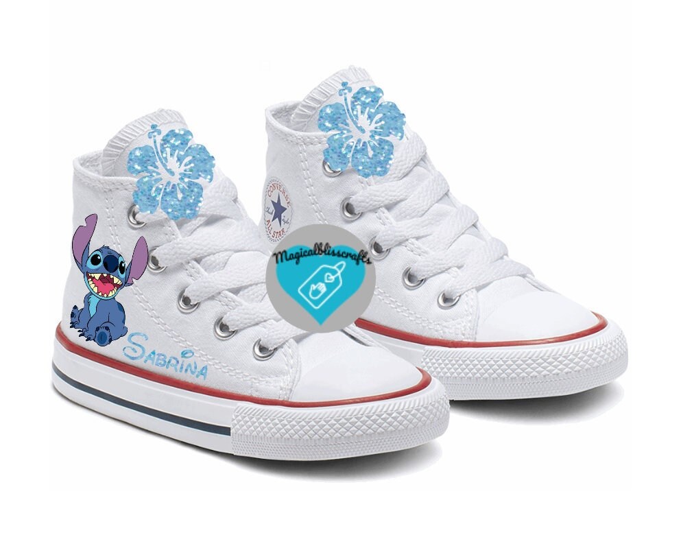 Stitch Custom Converse - Etsy