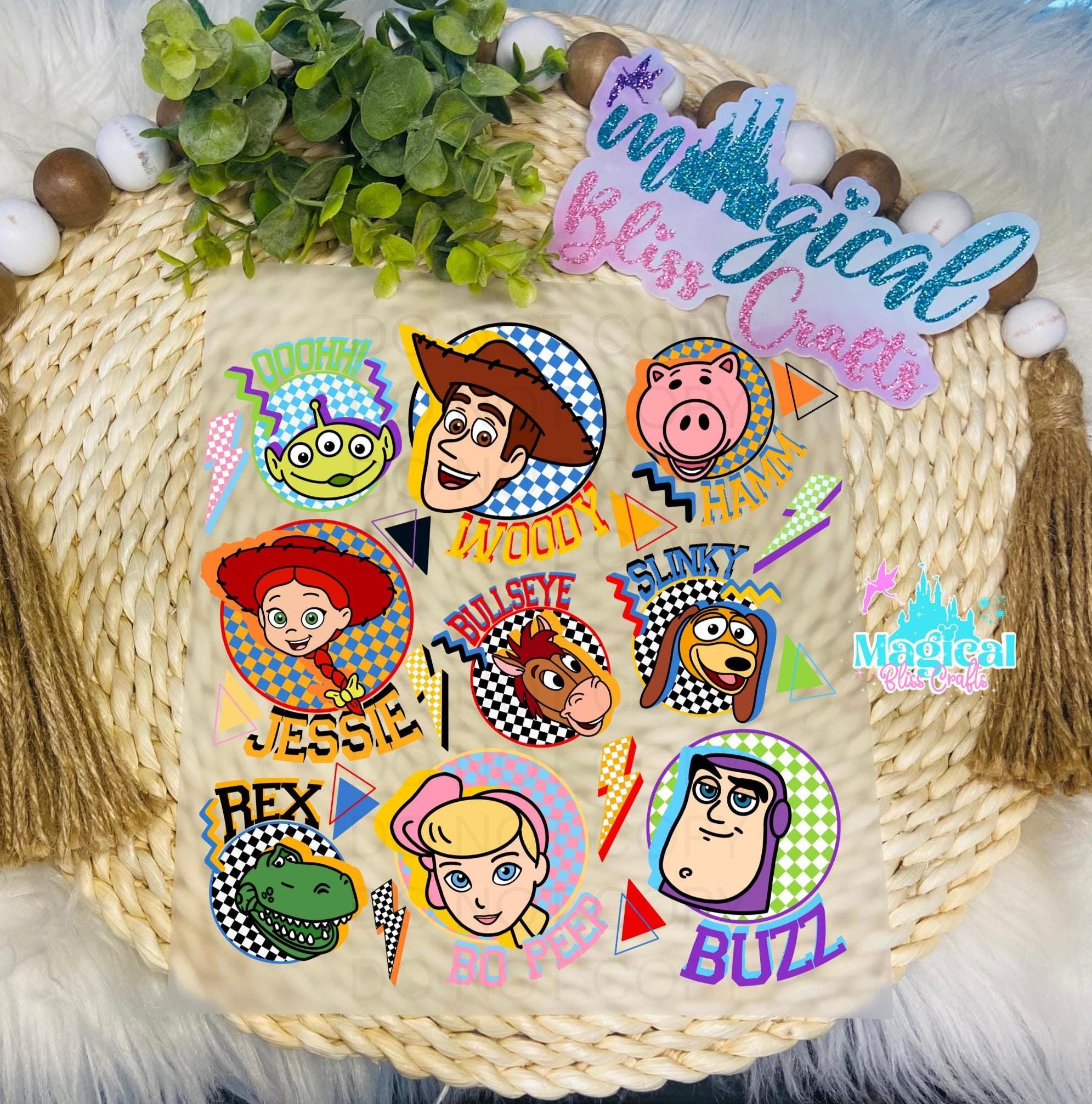 Toy Story Retro Ready to Heat Press/ Heat Transfer Dtf/ Heat Transfer ...