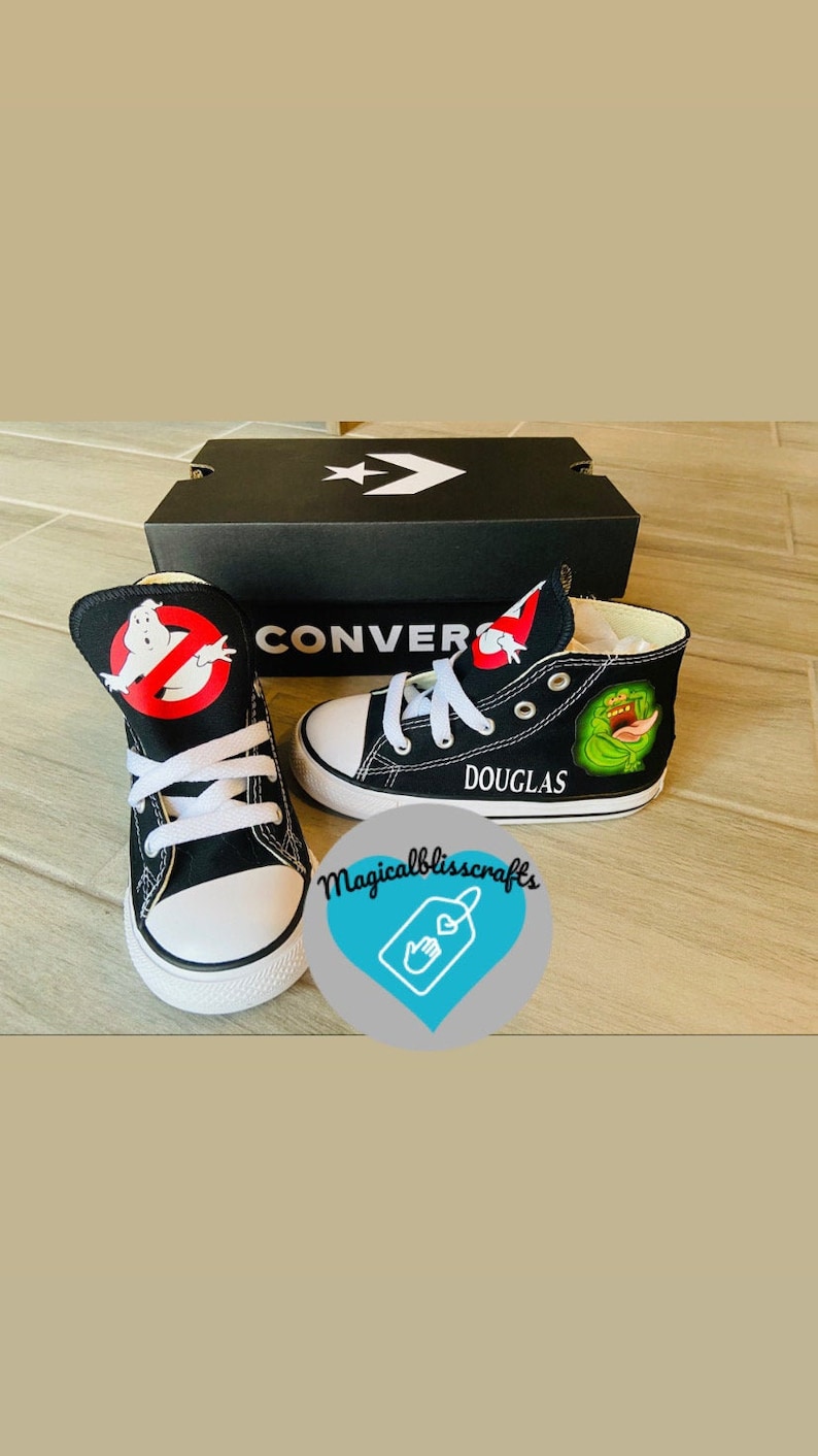 Ghost Buster Custom Converse - Etsy