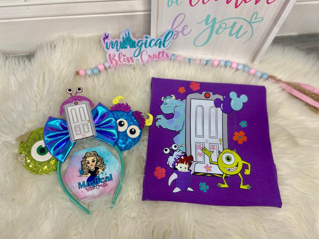 Monsters Inc Park Day Shirts/ Minnie Monsters Inc Ears - Etsy