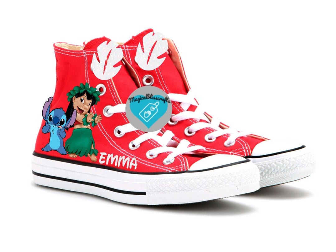 Lilo and Stitch Custom Converse - Etsy