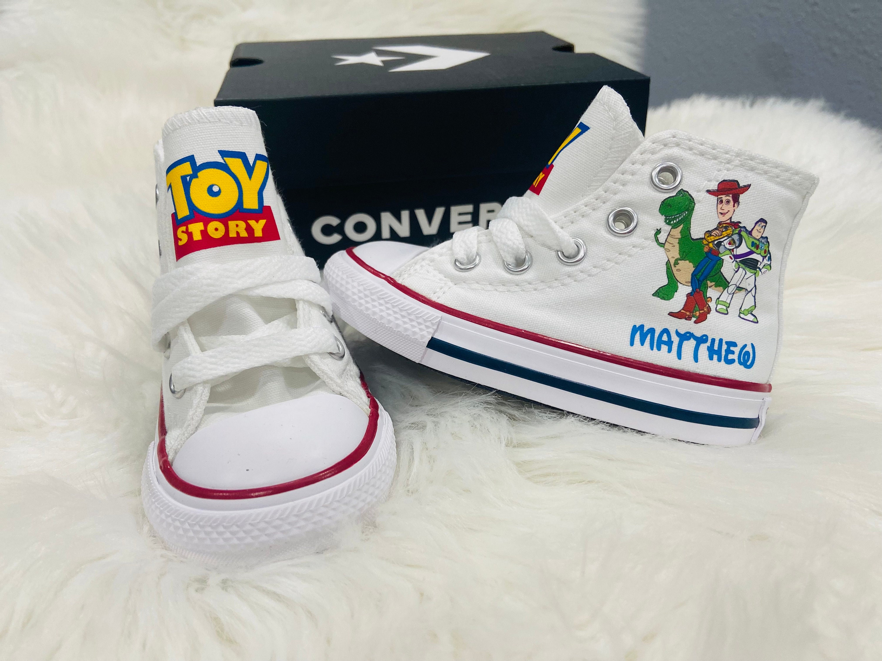 Toy Story Custom Converse - Etsy