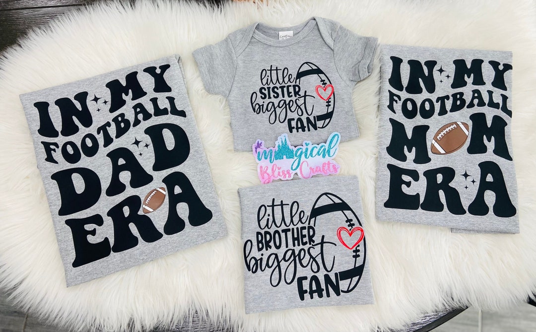 Football Family Shirts/ Football Mom Era/ Biggest Fan - Etsy