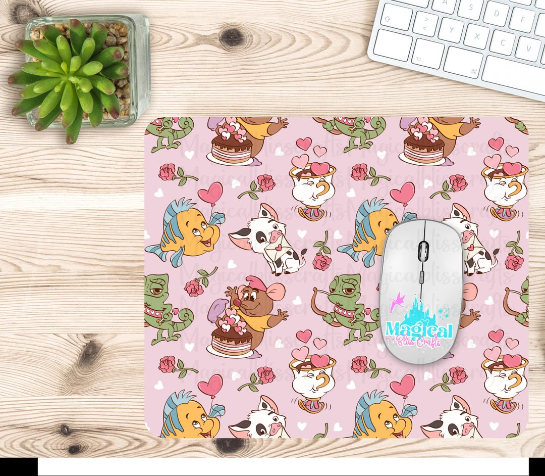 Princess Sidekicks Pad | Mickey Mouse Pad | Custom Mouse Pad | Disney ...