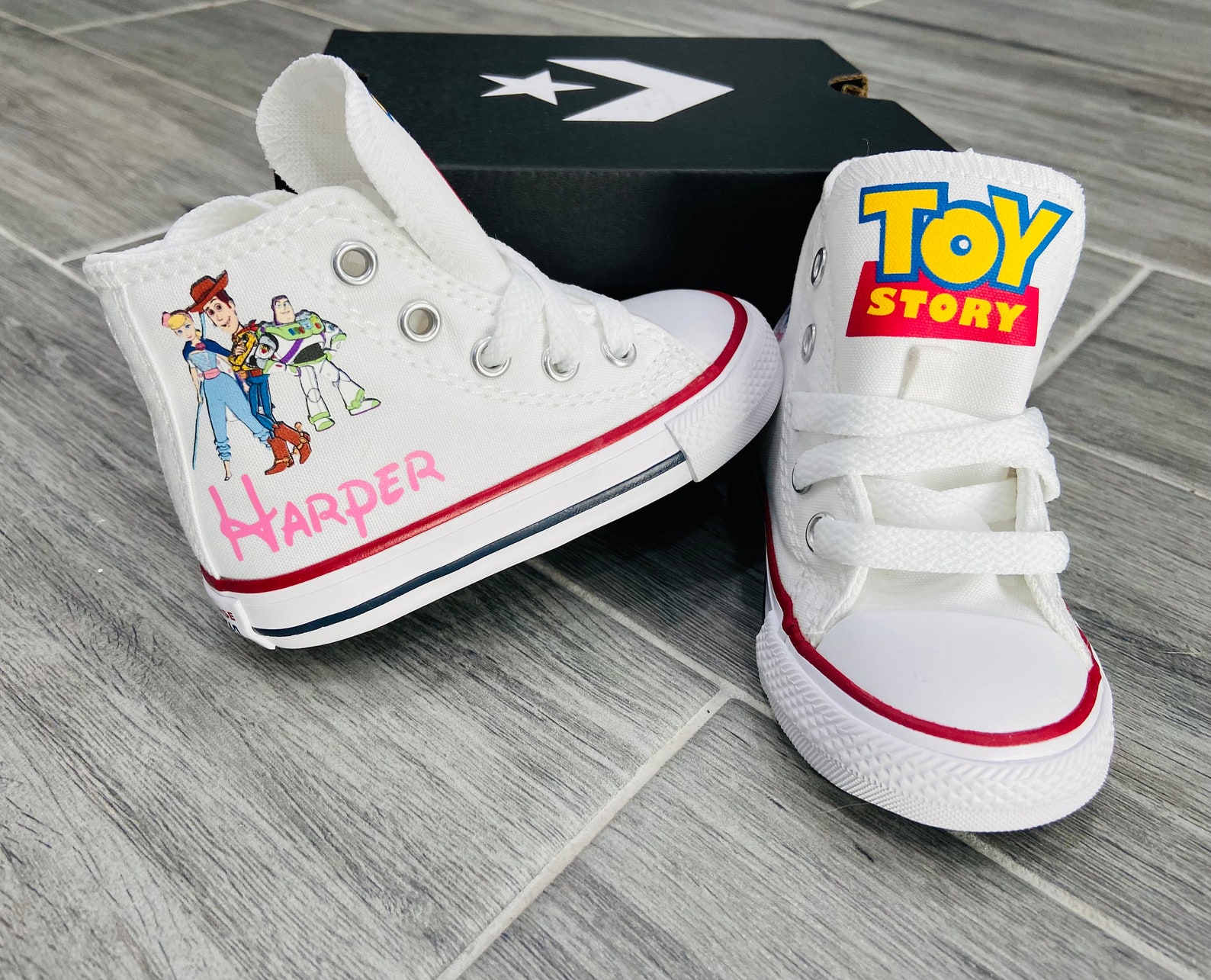Toy Story Custom Converse - Etsy