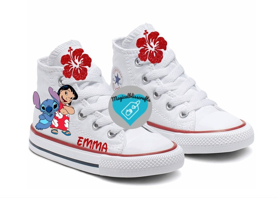Lilo and Stitch Custom Converse - Etsy