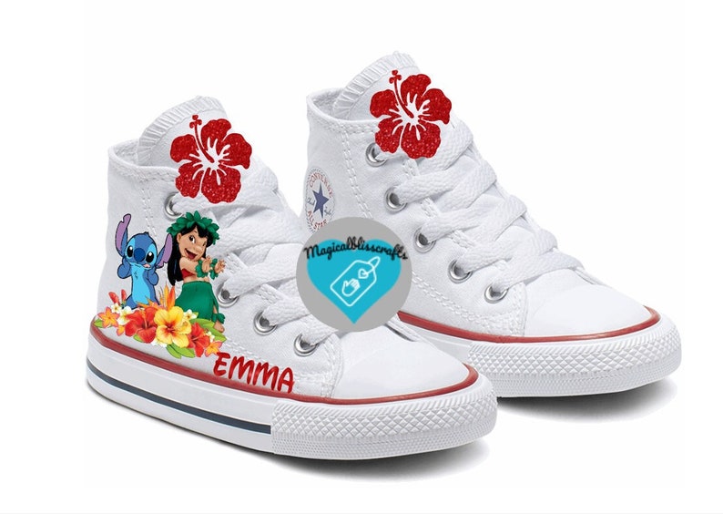 Lilo and Stitch Custom Converse - Etsy