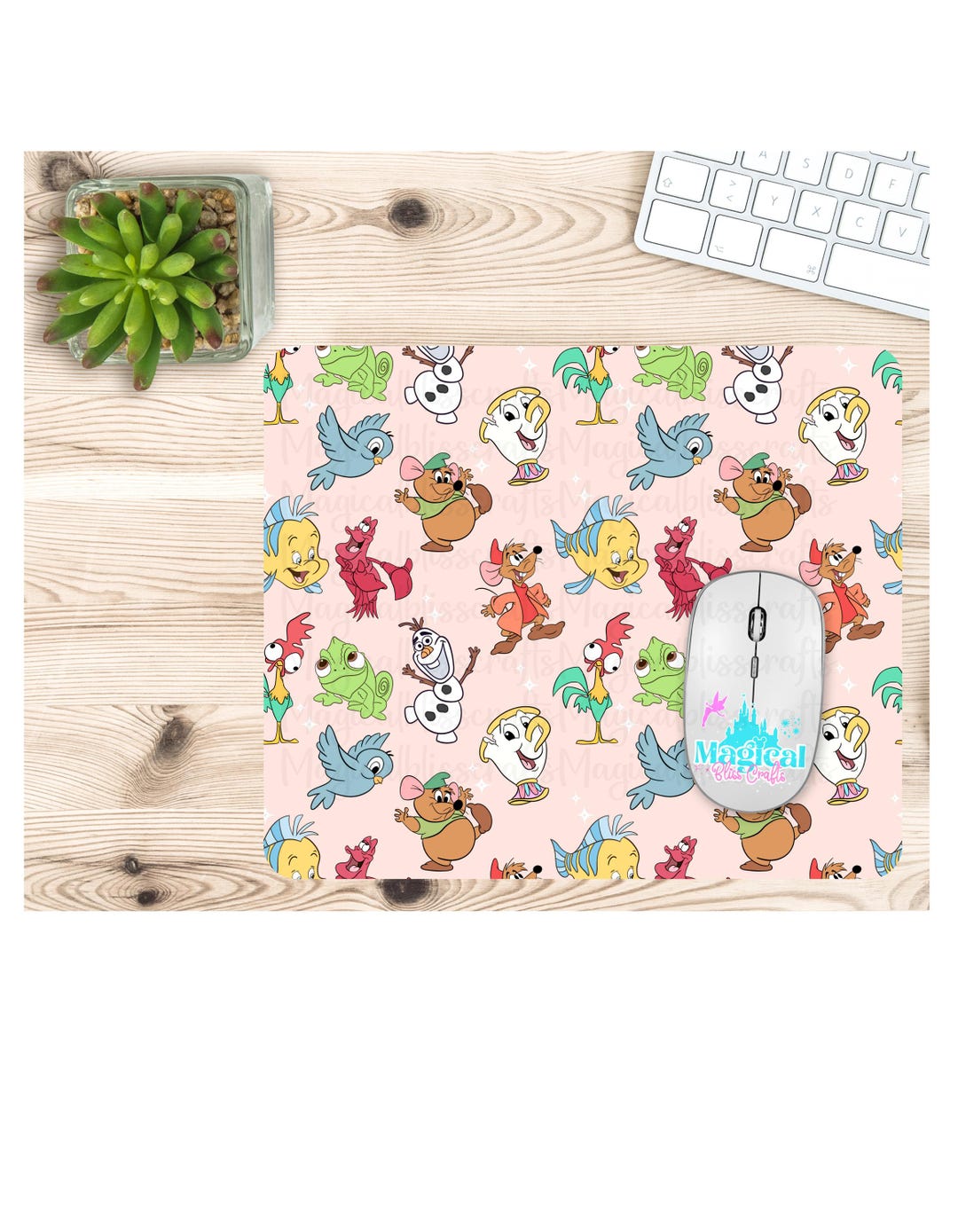 Princess Sidekicks Pad | Mickey Mouse Pad | Custom Mouse Pad | Disney ...