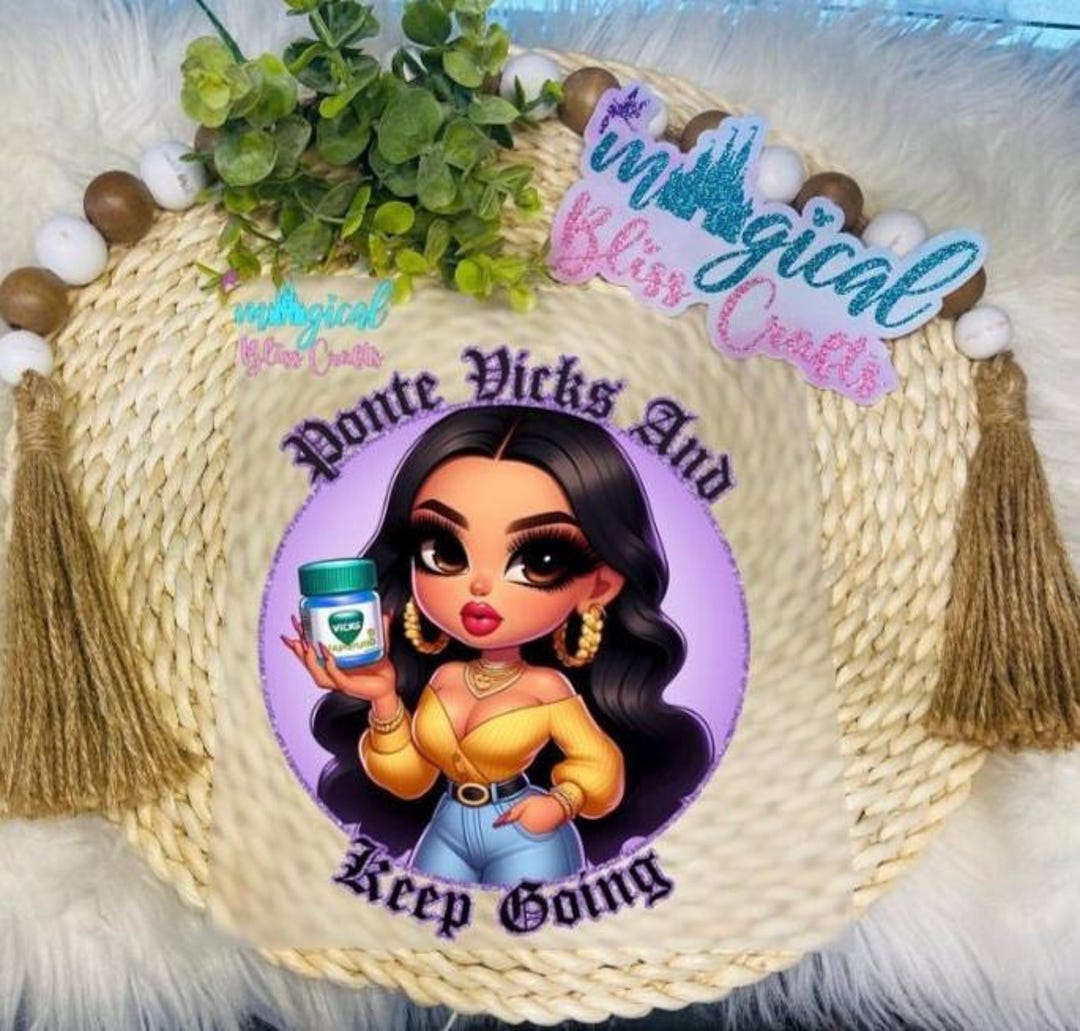 Ponte Vicks and Keep Going Ready to Heat Press/ Heat Transfer Dtf/ Mom ...