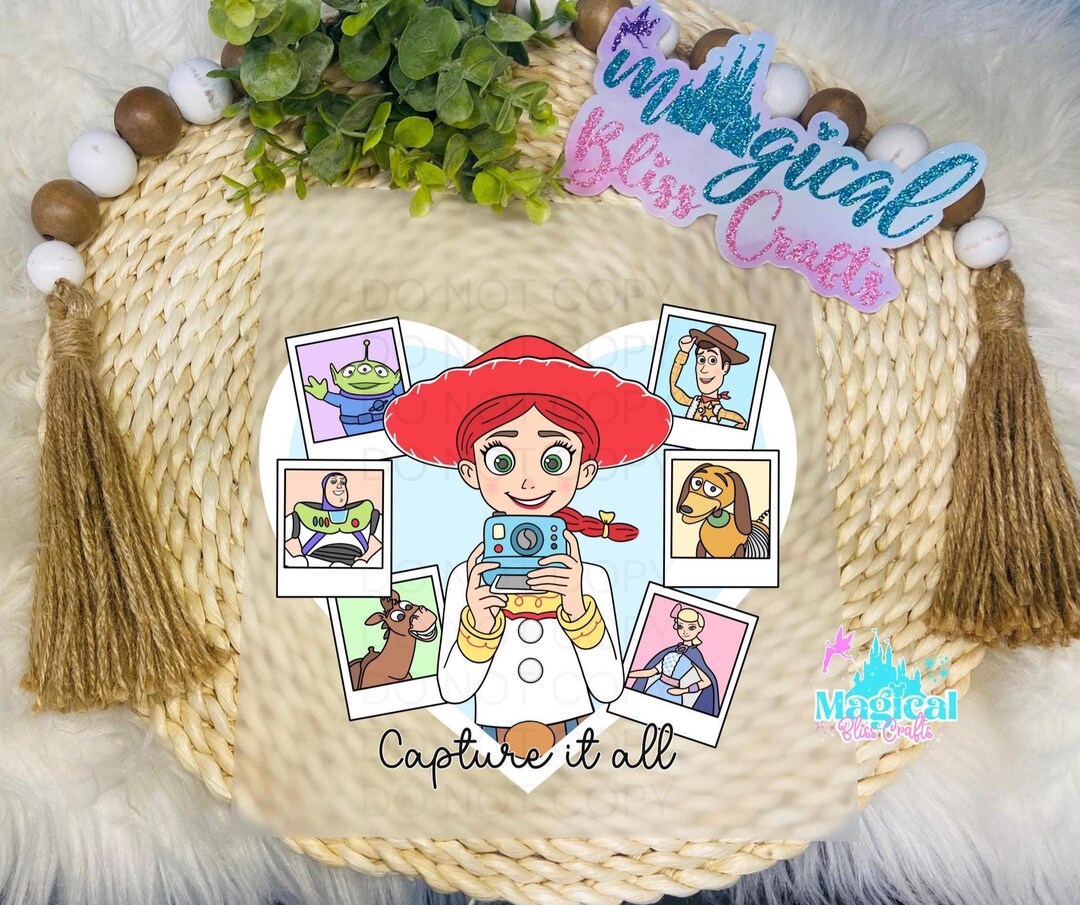 Jessie Toy Story Ready to Heat Press/ Heat Transfer Dtf/ Heat Transfer ...