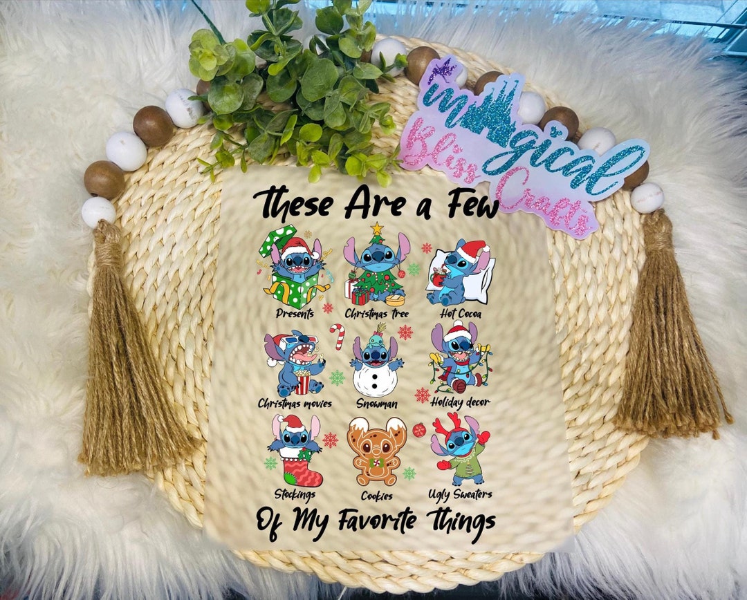 Christmas Stitch Ready to Heat Press/ Heat Transfer Dtf/ Stitch Heat ...