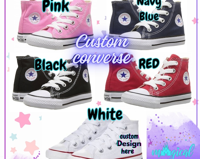 Custom Converse Kids and Adults/ Design Your Own Shoes/ Your Design ...
