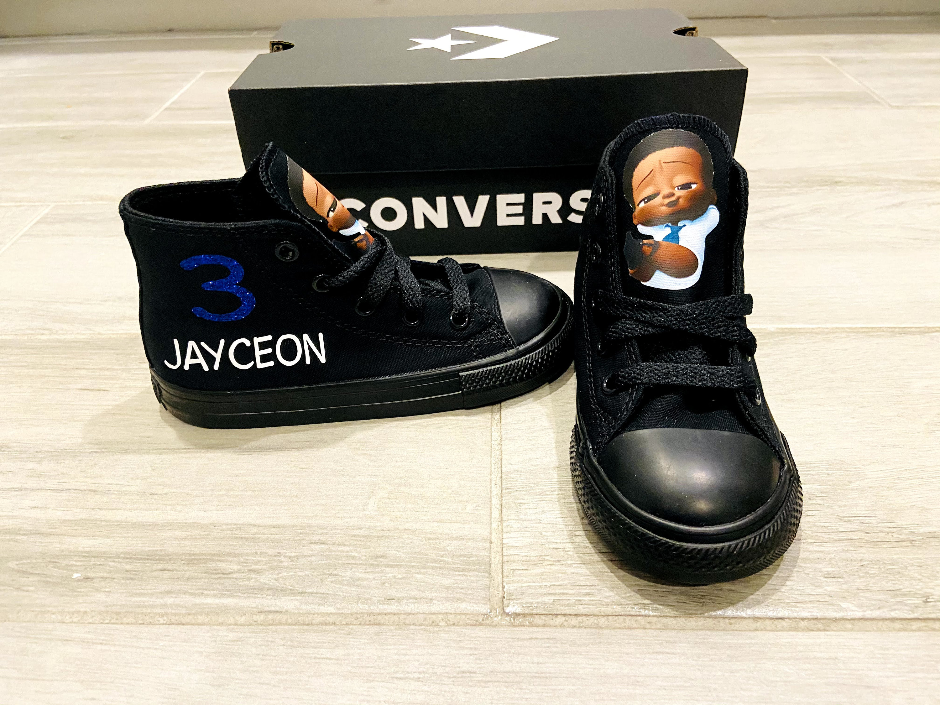Baby Boss Converse - Etsy