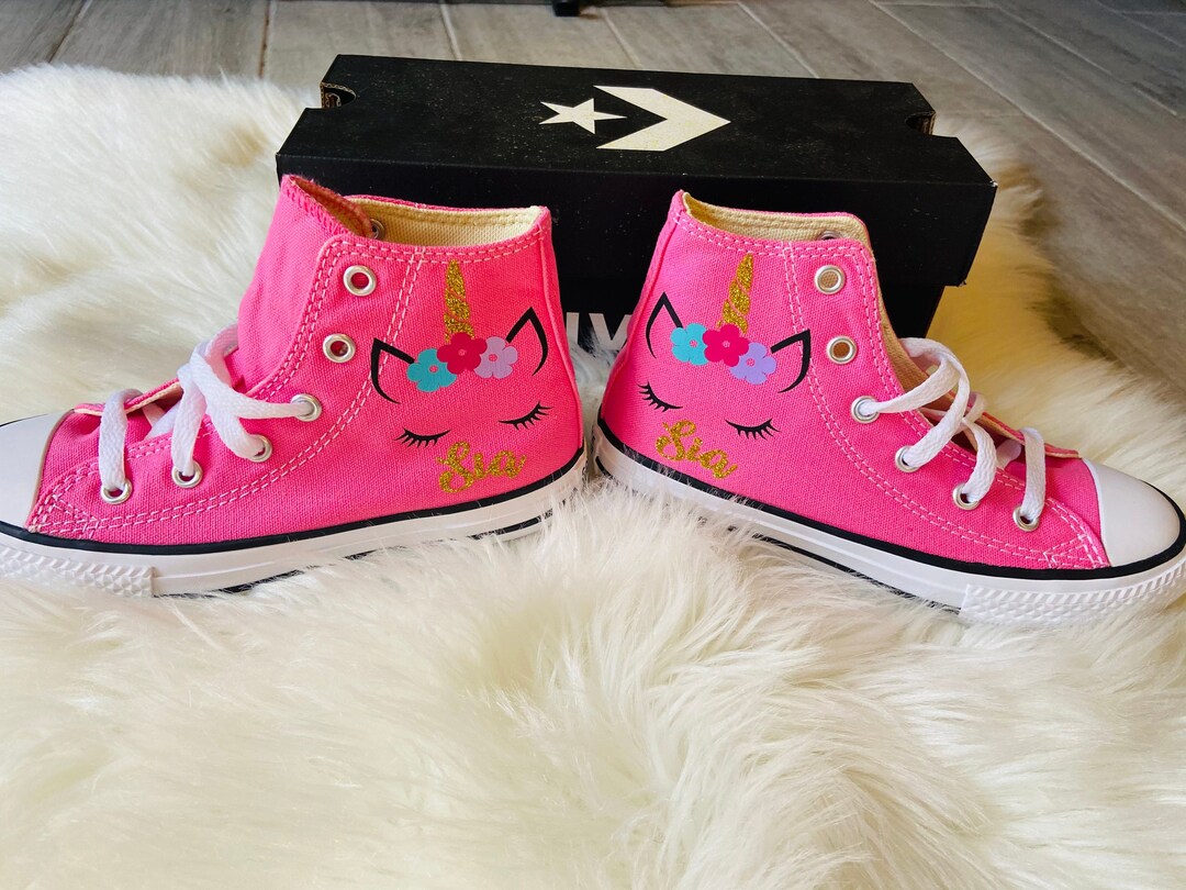 Unicorn Custom Converse - Etsy