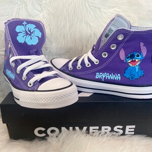 Stitch Custom Converse - Etsy