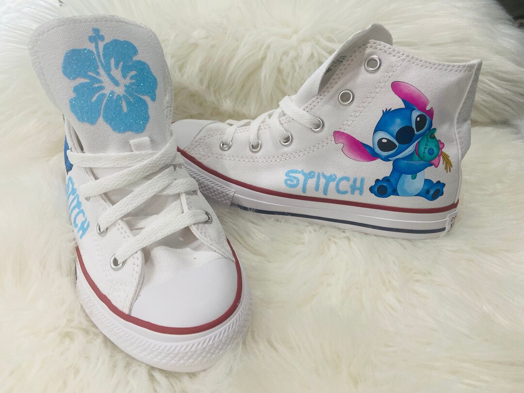 Stitch Custom Converse - Etsy