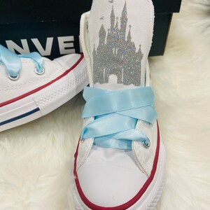 Cinderella Custom Converse - Etsy