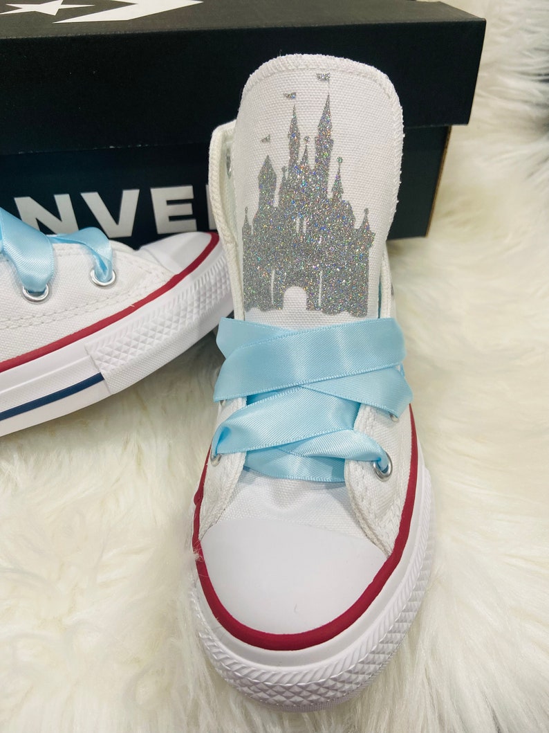 Cinderella Custom Converse - Etsy