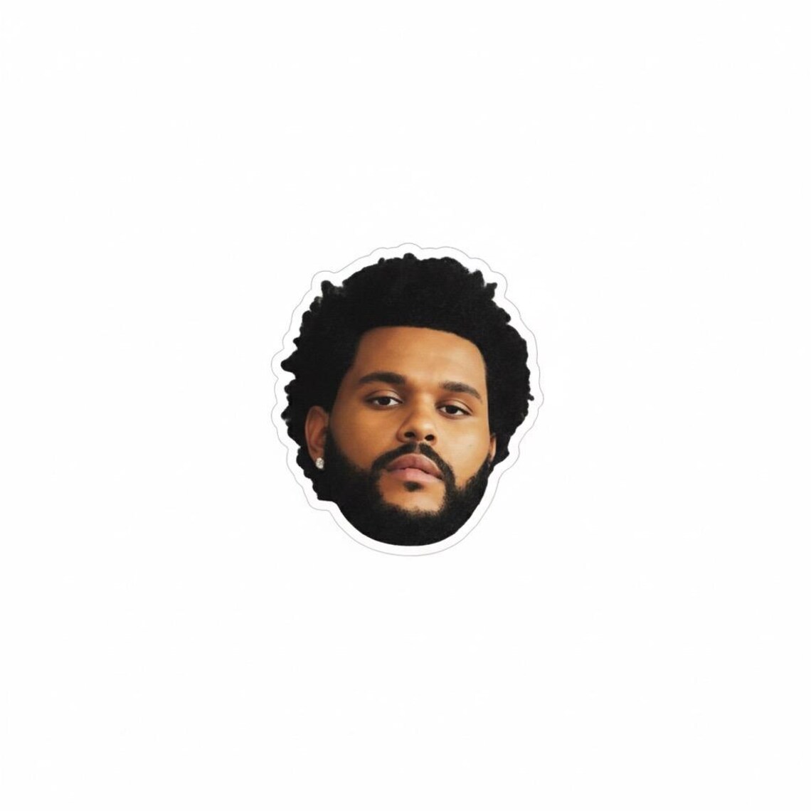 The Weeknd Face Stickers - Etsy