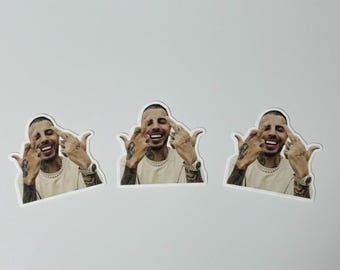 Rauw Alejandro Sticker Sheet - Printable DIY Cutout Stickers for ...