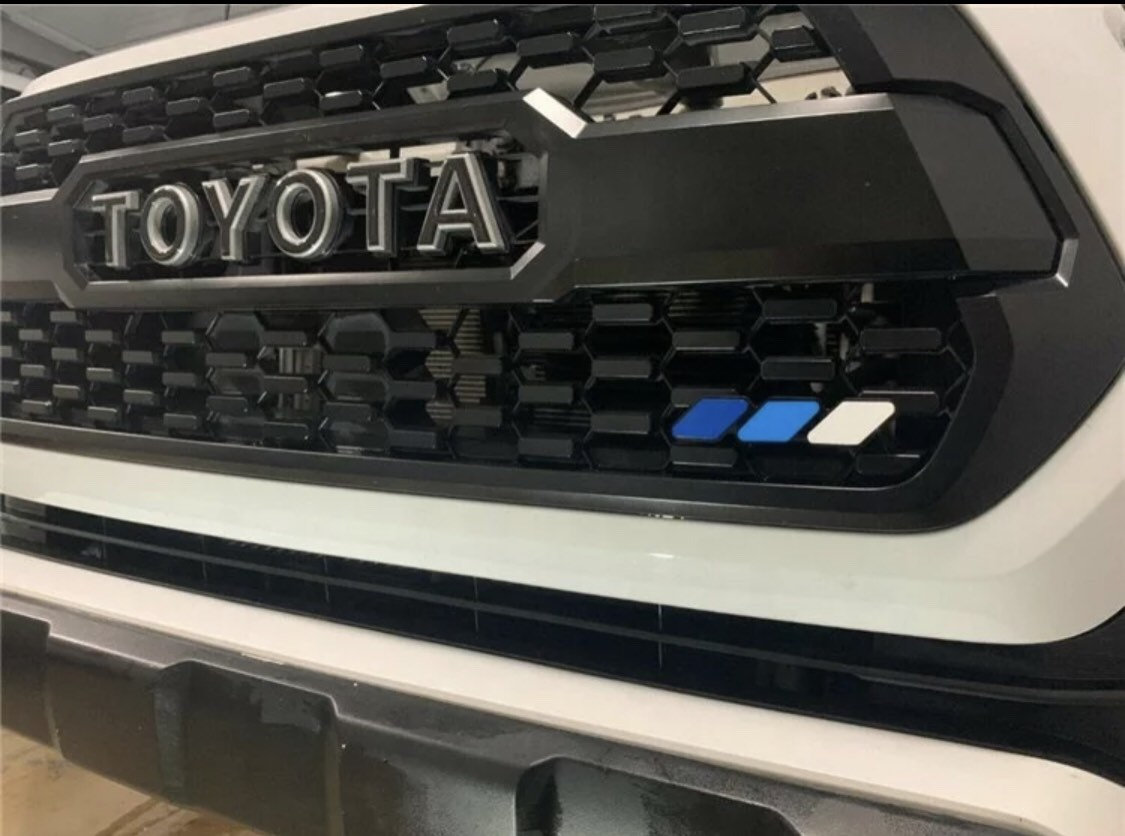 Tri-color Grille Badge Emblem for Toyota Tacoma 4 Runner | Etsy Canada