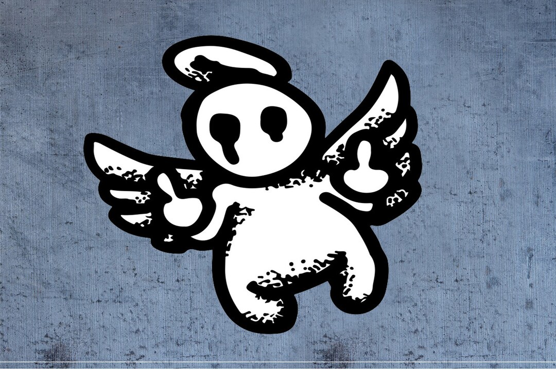 Angel Showing Middle Finger SVG Cut File T-shirts Cricut SVG - Etsy Canada