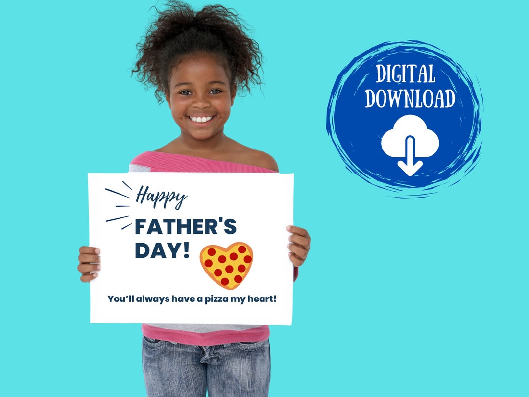 Father's Day Printable Sign, Digital Download, Father's Day Gift ...
