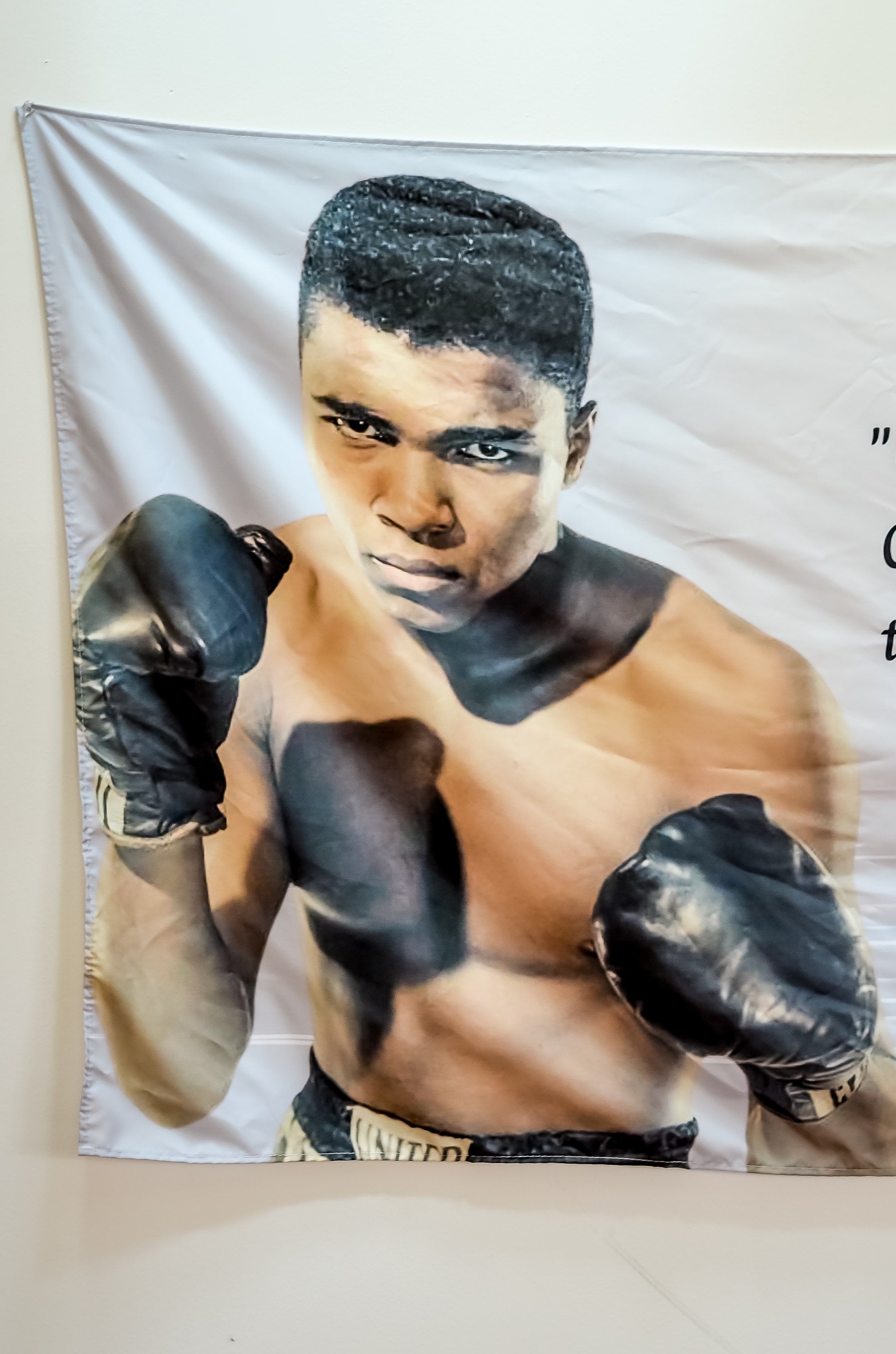 Muhammad Ali Wall Tapestry, Black History Poster, Boxing Gym Art ...
