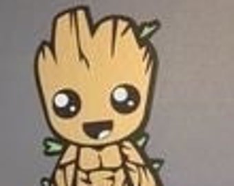 Groot Wall Decal - Etsy