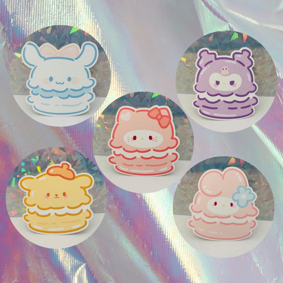 Macaron Cookie Characters - Etsy