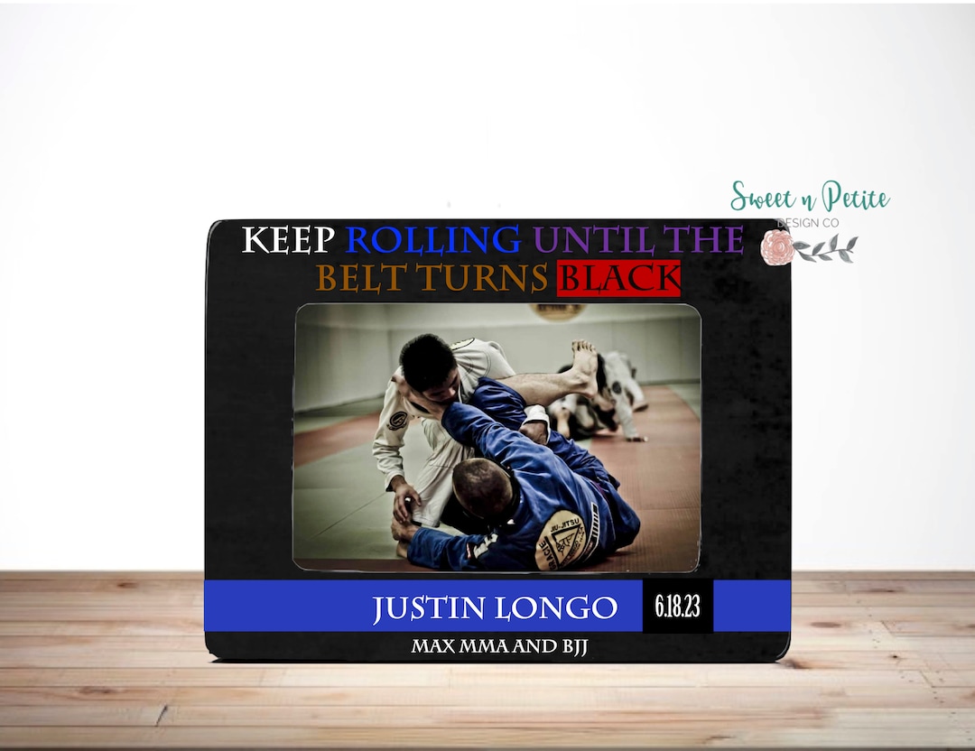 Brazilian Jiujitsu Frame, Jiu-jitsu Frame, BJJ Frame, Belt Promotion, BJJ Ranked Belt, BJJ Blue ...