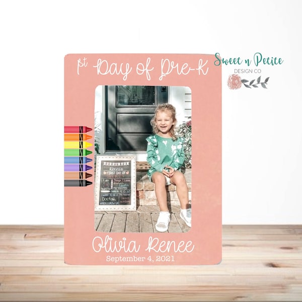 School Picture Frame - Etsy