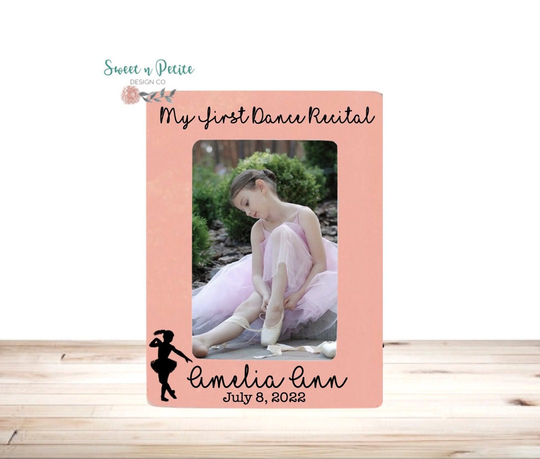 Dance Recital Frame, Dance Recital Picture Frame, Dance Recital Gift ...