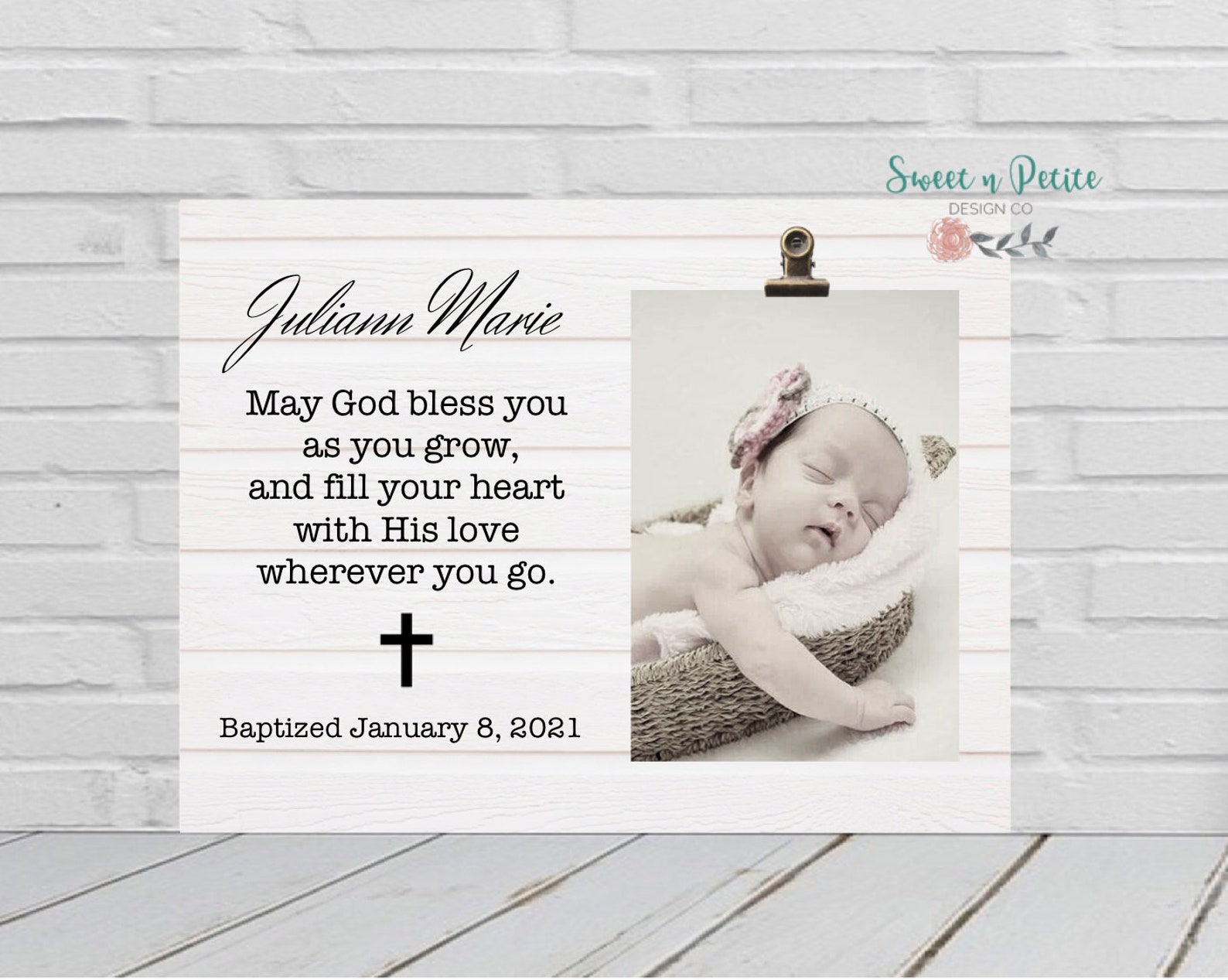 Baptism Gifts for Girls, Christening Gift, Baby Girl Baptism Gift ...