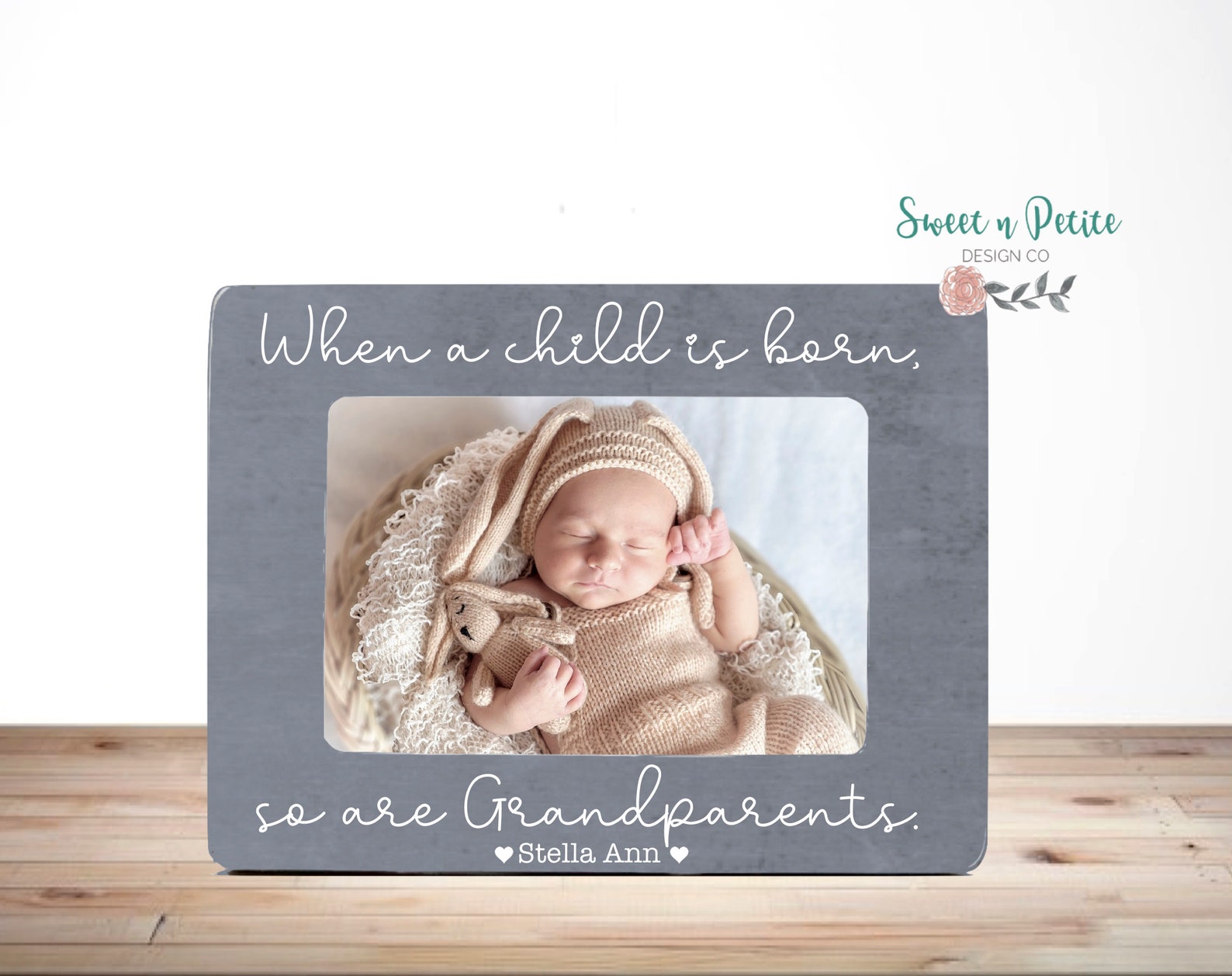 New Grandparent Gift Grandparent Picture Frame Grandparents - Etsy