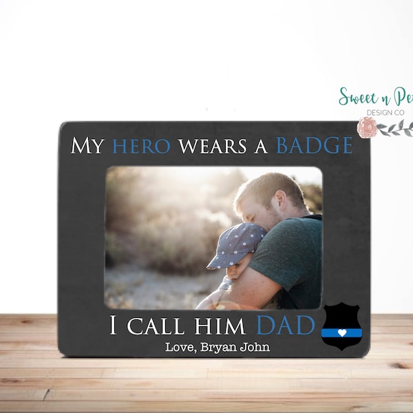 Police Officer Picture Frame - Etsy