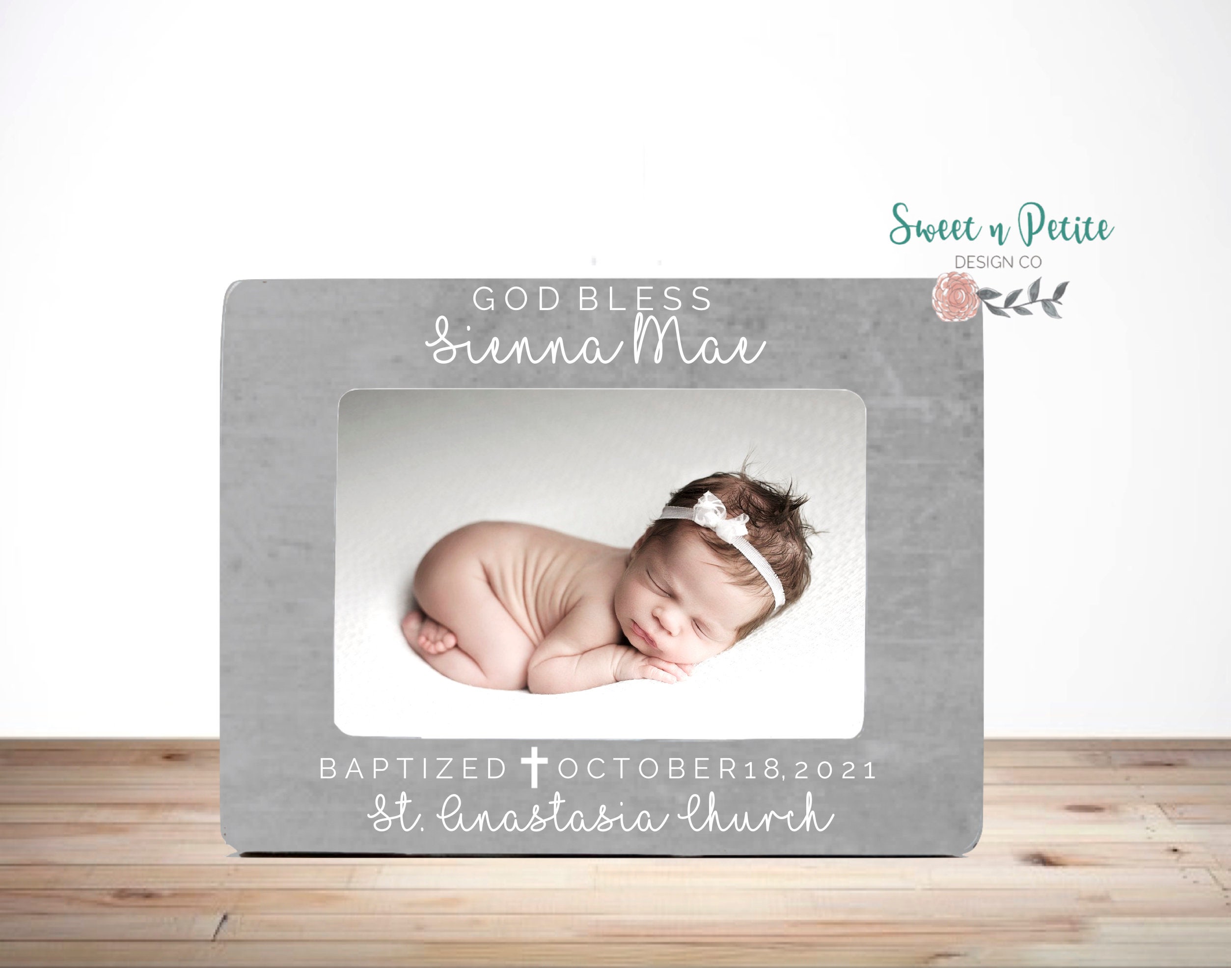 Baby Christening Frames For Photoshop