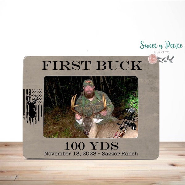 First Deer Picture Frame - Etsy